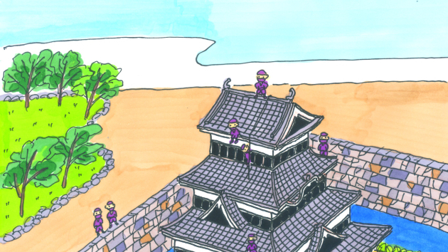 忍者試験in松本城🙂👦👦👦👦🏯｜akisen｜coconalaブログ